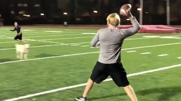 Blind long-snapper Jake Olson enters USC QB competition with highli ...