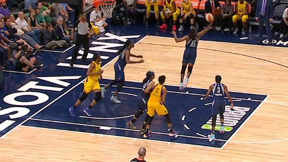 Rebekkah Brunson becomes WNBA rebounding leader in Lynx win - ABC7 Los ...