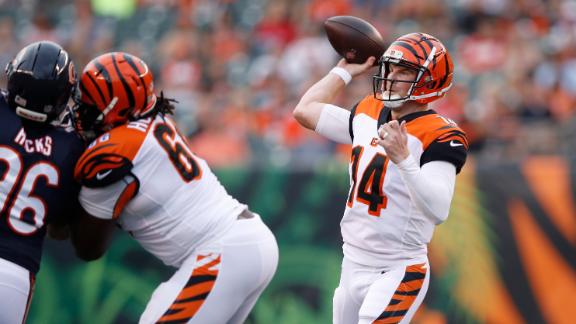 Dalton sharp in new offense, Bengals beat Bears 30-27 - ABC7 Chicago