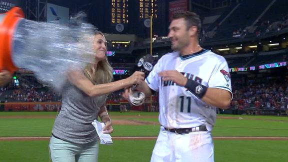 Dbacks walk off on throwing error by Angels' Bedrosian - ABC7 Los Angeles