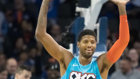 George scores 35, leads Thunder past Knicks 128-103 - ABC7 New York