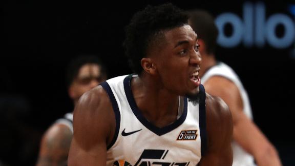 Mitchell returns, carries Jazz to 101-91 victory over Nets - ABC7 New York
