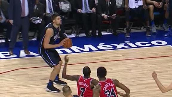 Vucevic leads Magic over Bulls 97-91 in Mexico City - ABC7 Chicago