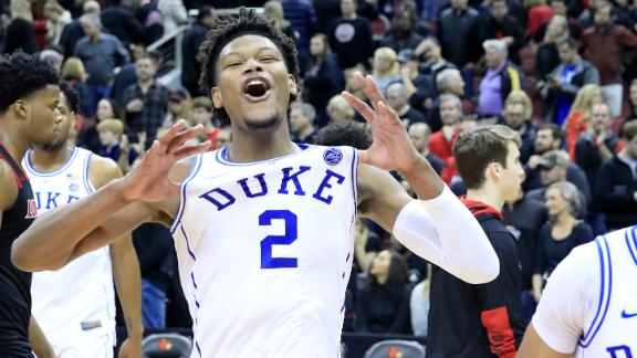 No. 2 Duke overcomes 23-point deficit in second half to beat No. 16 ...