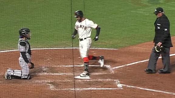 Samardzija goes 7, Pillar homers as Giants edge Rockies 1-0 - ABC7 San ...