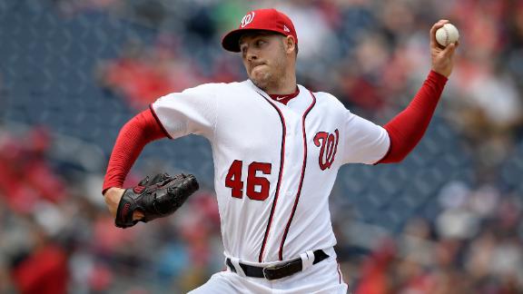 Corbin earns 1st win with Nationals, beats Giants 4-2 - ABC7 San Francisco