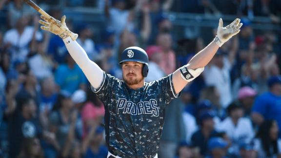 Renfroe's grand slam in 9th lifts Padres over Dodgers 8-5 - ABC7 Los ...