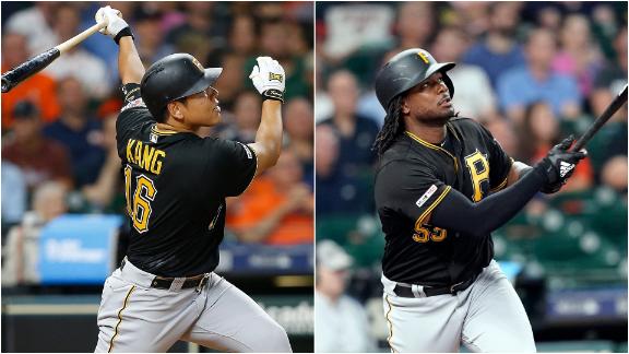 Bell, Dickerson lead Pirates to 14-2 rout of Astros - ABC13 Houston