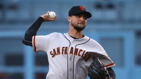 Beede, Giants shut down Dodgers in a 1-0 victory - ABC7 Los Angeles