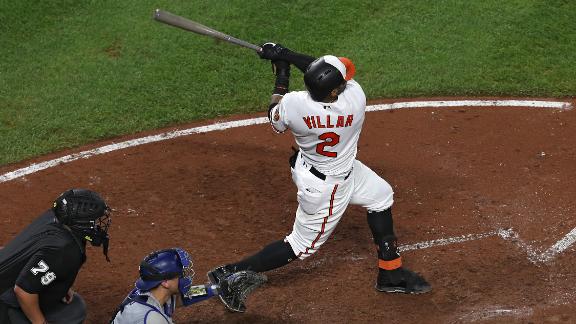 Villar's record-setting HR carries Orioles past Dodgers 7-3 - ABC7 Los ...