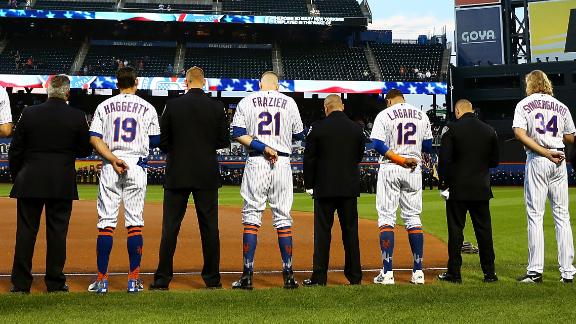 Mets collect 9 runs, 11 hits on 9/11 anniversary - ABC7 New York