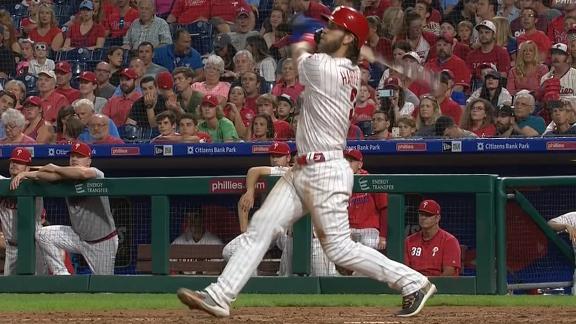 Harper, Hernandez, Franco HR in Phils' 9-3 win over Marlins - 6abc ...