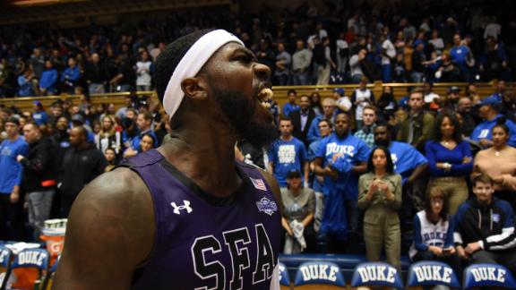 Stephen F. Austin stuns No. 1 Duke, 85-83 in OT - ABC11 Raleigh-Durham