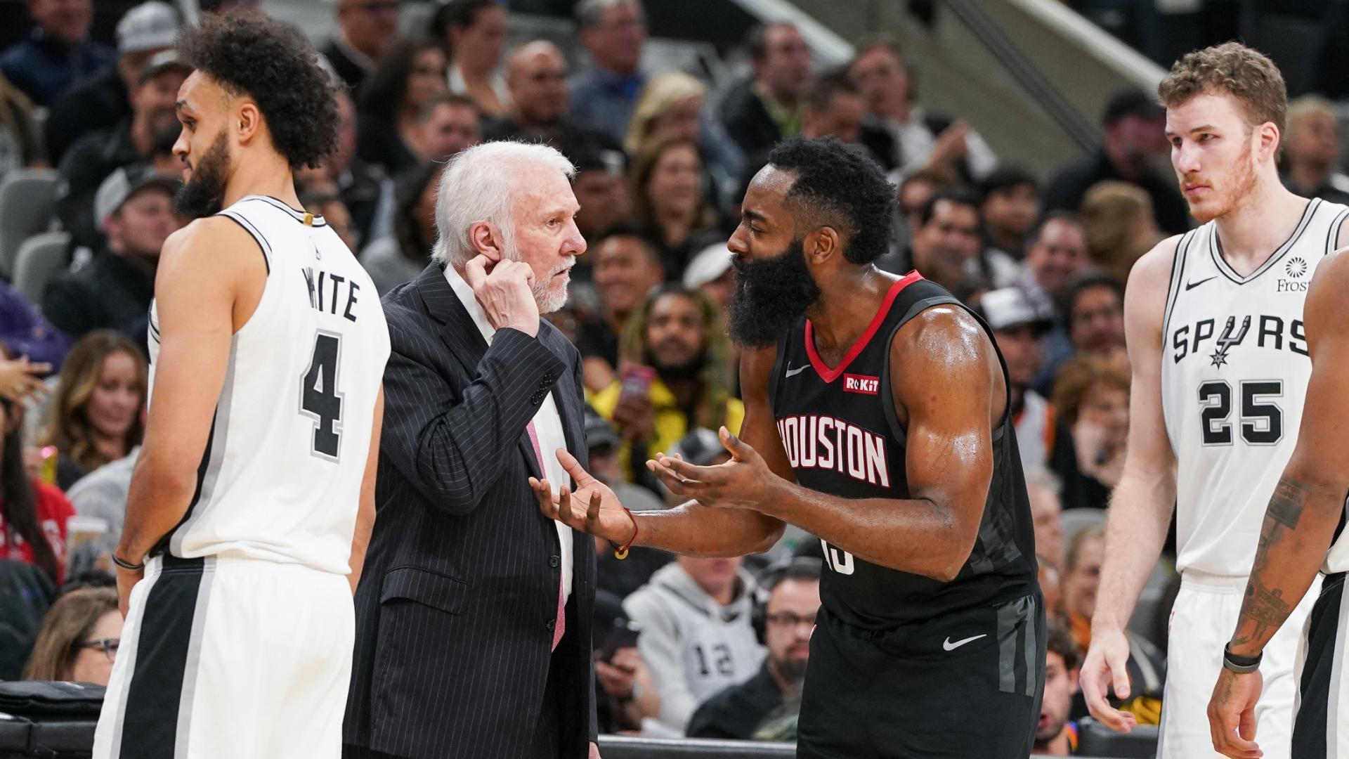 Walker lifts Spurs; Rockets fall in 2OT despite Harden's 50 - ABC13 Houston
