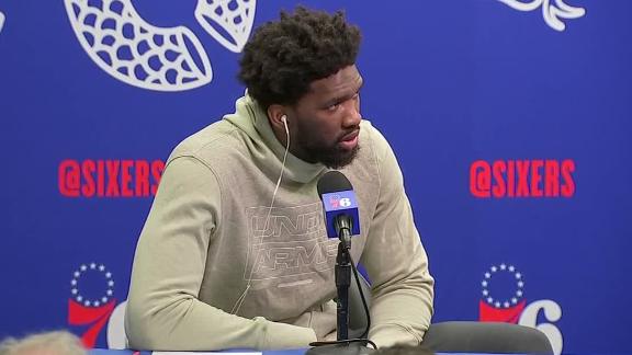 Embiid, with dislocated finger, leads 76ers past Thunder - 6abc ...