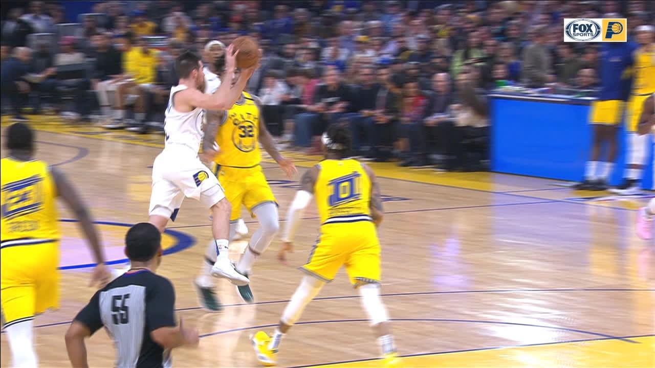 Warren scores 33 to help Pacers hold off Warriors 129-118 - ABC7 San ...