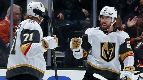 Karlsson's hat trick, Theodores OT goal lifts Knights to win - ABC30 Fresno