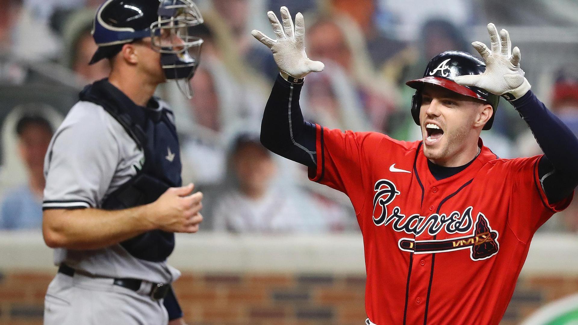 Freeman's 2-run HR lifts Braves to sweep of slumping Yankees - ABC7 New ...