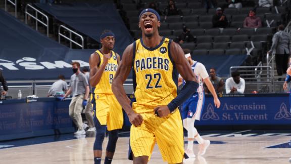Pacers rally late for 103-94 win to snap 76ers streak, - 6abc Philadelphia