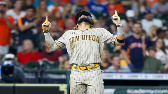 Padres score 7 in 11th, beat Astros 10-3; SD now 7-0 vs AL - ABC30 Fresno