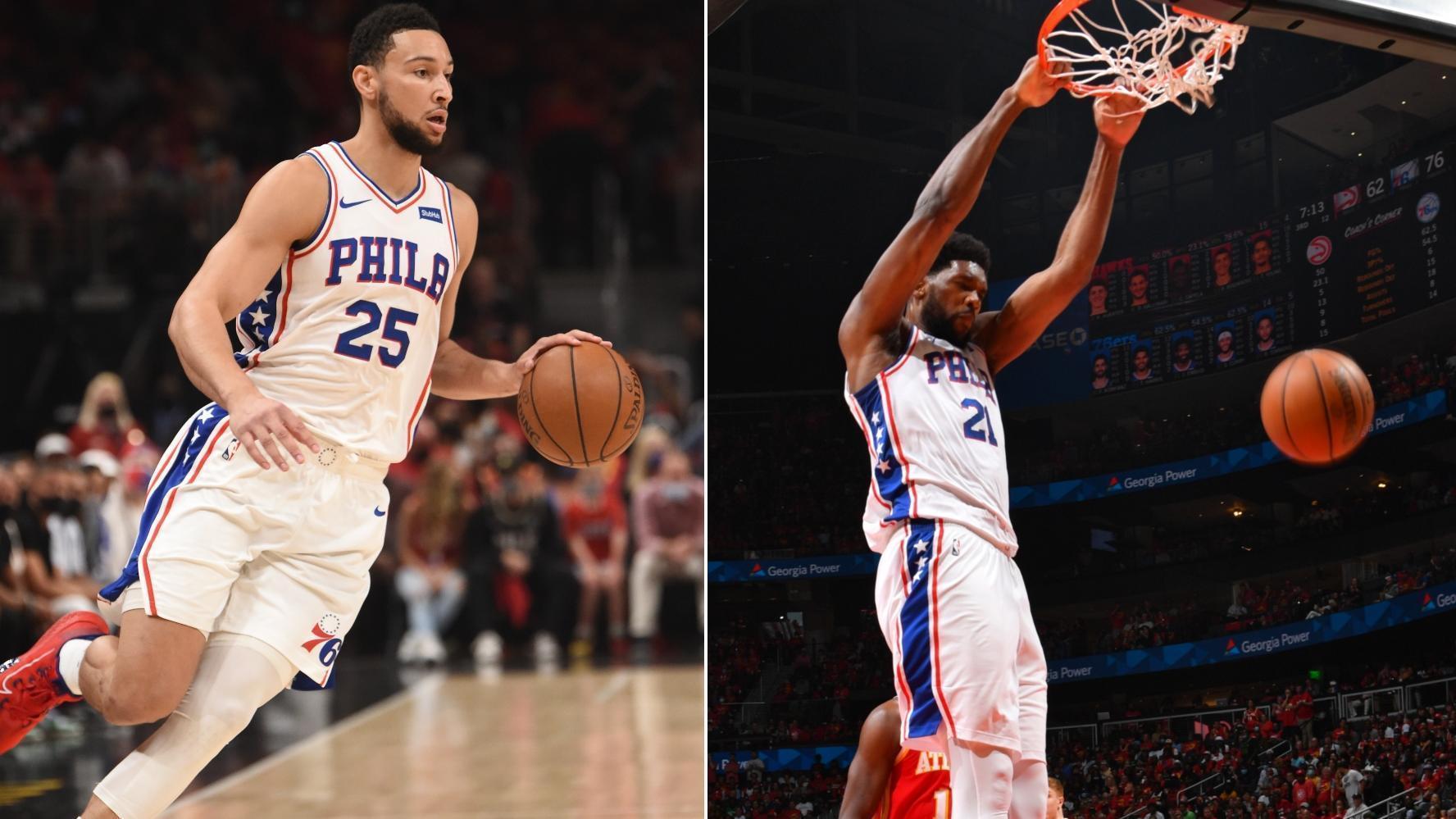Embiid, 76ers beat Hawks 127-111 to take 2-1 lead in series - 6abc ...