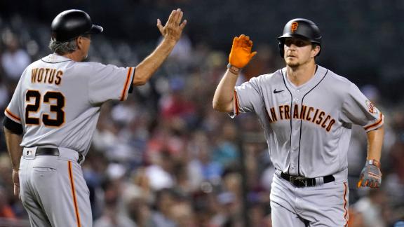 Dickerson, Wade homer as Giants beat Diamondbacks 11-4 - ABC30 Fresno