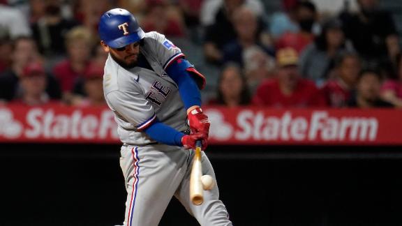 A.J. Alexy has 2nd phenomenal start, Rangers top Angels 4-0 - ABC7 Los ...