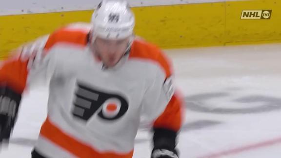 Flyers score twice in 3rd, win 5-3 to hand Oilers 1st loss - 6abc ...