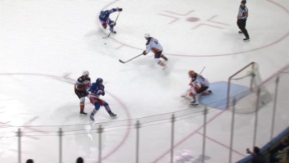 Fox scores in OT to give Rangers 4-3 win over Ducks - ABC7 Los Angeles