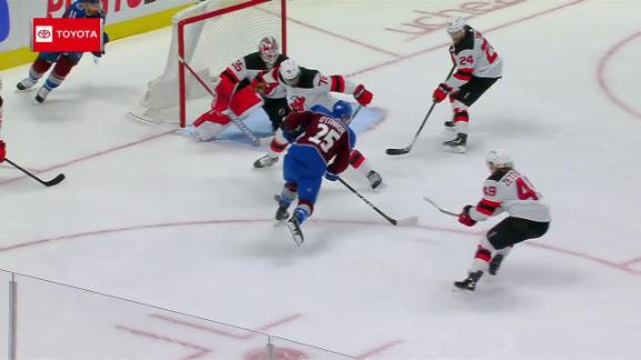 Avalanche beat Devils 3-1, extend winning streak to 8 games - ABC7 New York