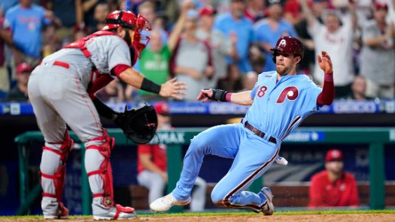 Nola tosses 11-strikeout, 5-hit shutout as Phils sweep Reds - 6abc ...