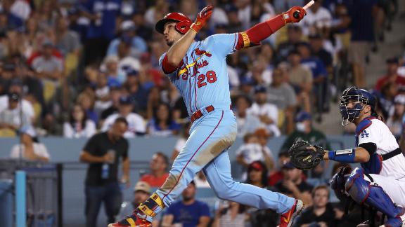 Vargas hits 1st homer, Dodgers bounce back to beat Cards 6-2 - ABC7 Los ...