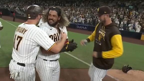 Padres beat Dodgers 4-3 in 10 to reduce magic number to 4 - ABC30 Fresno