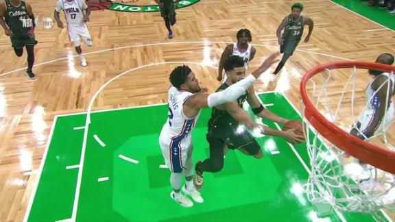 Tatum, Brown each score 35, Celtics beat 76ers 126-117 - 6abc Philadelphia