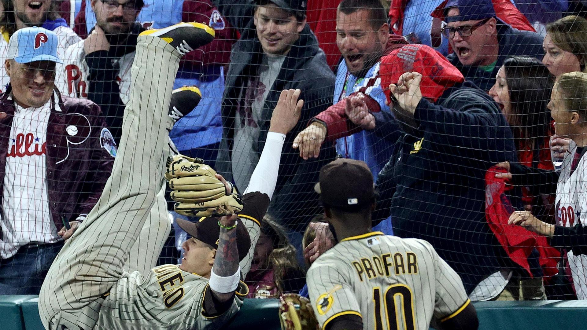 Phillies hit 4 homers, rally past Padres 10-6, lead NLCS 3-1 - 6abc ...