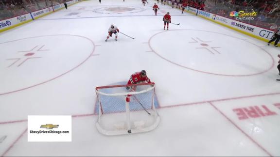 Nelson leads Isles to 4th straight win, 3-1 over Blackhawks - ABC7 Chicago