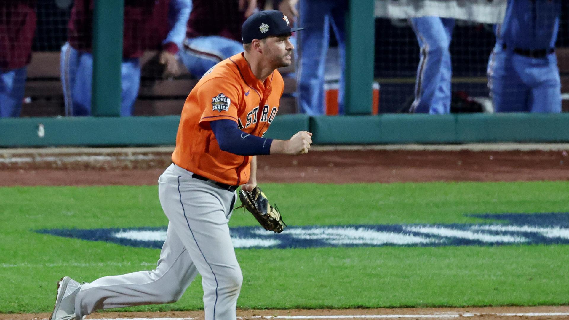 Verlander gets World Series win, Astros lead Phillies 3-2 - 6abc ...