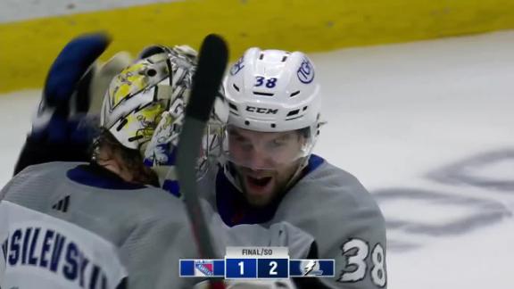 Killorn scores in 6th round of SO, Lightning top Rangers 2-1 - ABC7 New ...