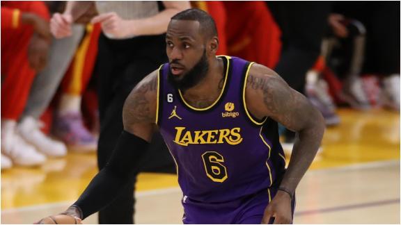 LeBron leads Lakers past Hawks 130-114 for 4th straight win - ABC7 Los ...