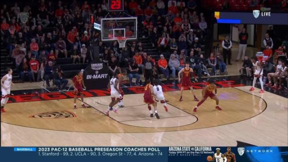 Taylor lifts Oregon State to 61-58 victory over USC - ABC7 Los Angeles