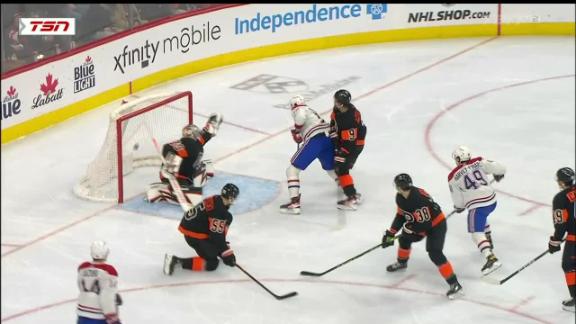 Ylonen, Allen lead Canadiens over Flyers 5-2 - 6abc Philadelphia