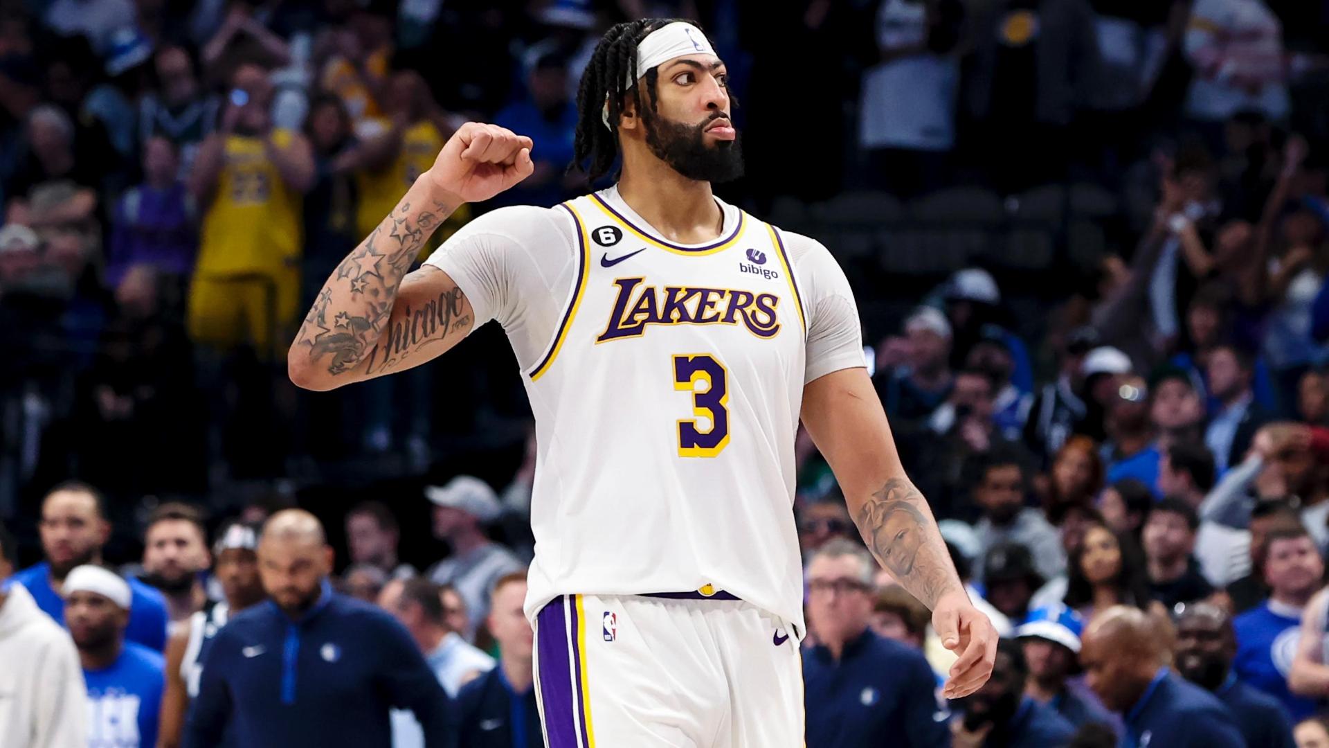 Davis leads rally from 27 down as Lakers beat Mavs 111-108 - ABC7 Los ...