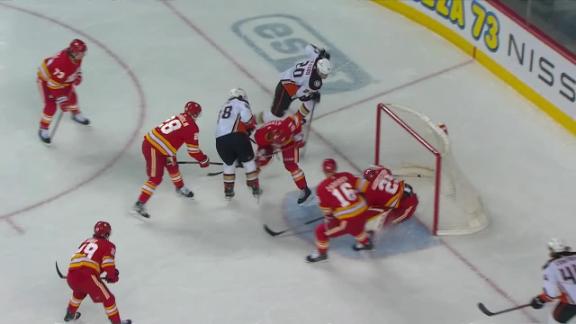 Comtois, Grant rally Ducks to 3-1 win over Flames - ABC7 Los Angeles