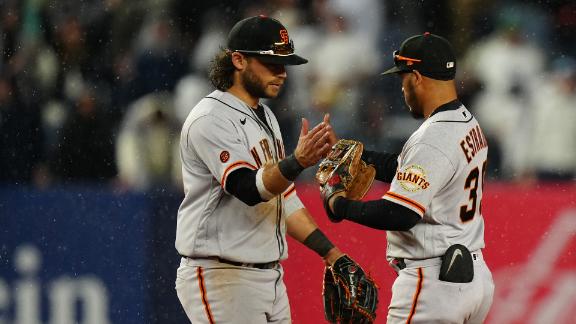 Doval escapes in the 9th as Giants hold off Yankees 7-5 - ABC7 San ...