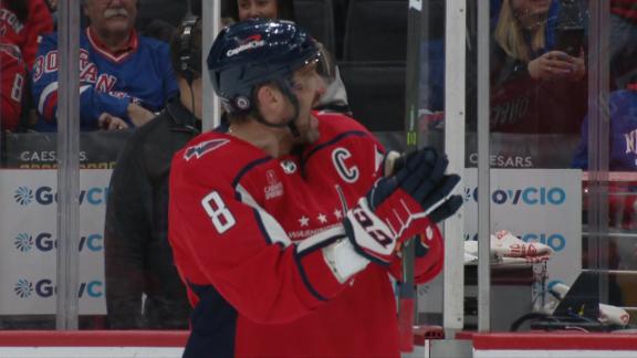 Lafrenière and Kakko score, Rangers beat Capitals 5-2 - ABC7 New York