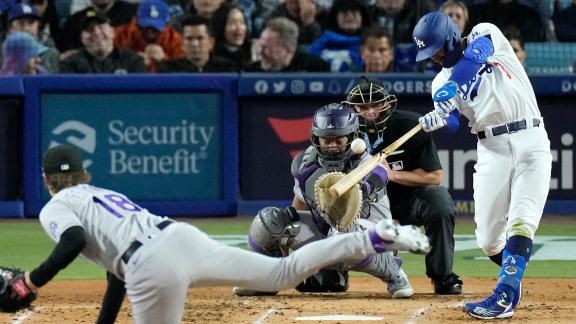 Dodgers rally for 7 runs in 5th, put chill on Rockies 13-4 - ABC7 Los ...