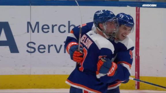 Islanders score 4 times in 2nd period to down Lightning 6-1 - ABC7 New York
