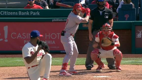 Fraley leads Reds to comeback victory over Phillies - 6abc Philadelphia
