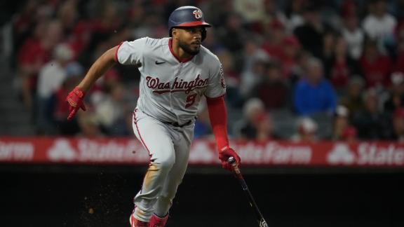 Candelario leads Nats' 14-hit effort in 6-4 win over Angels - ABC30 Fresno