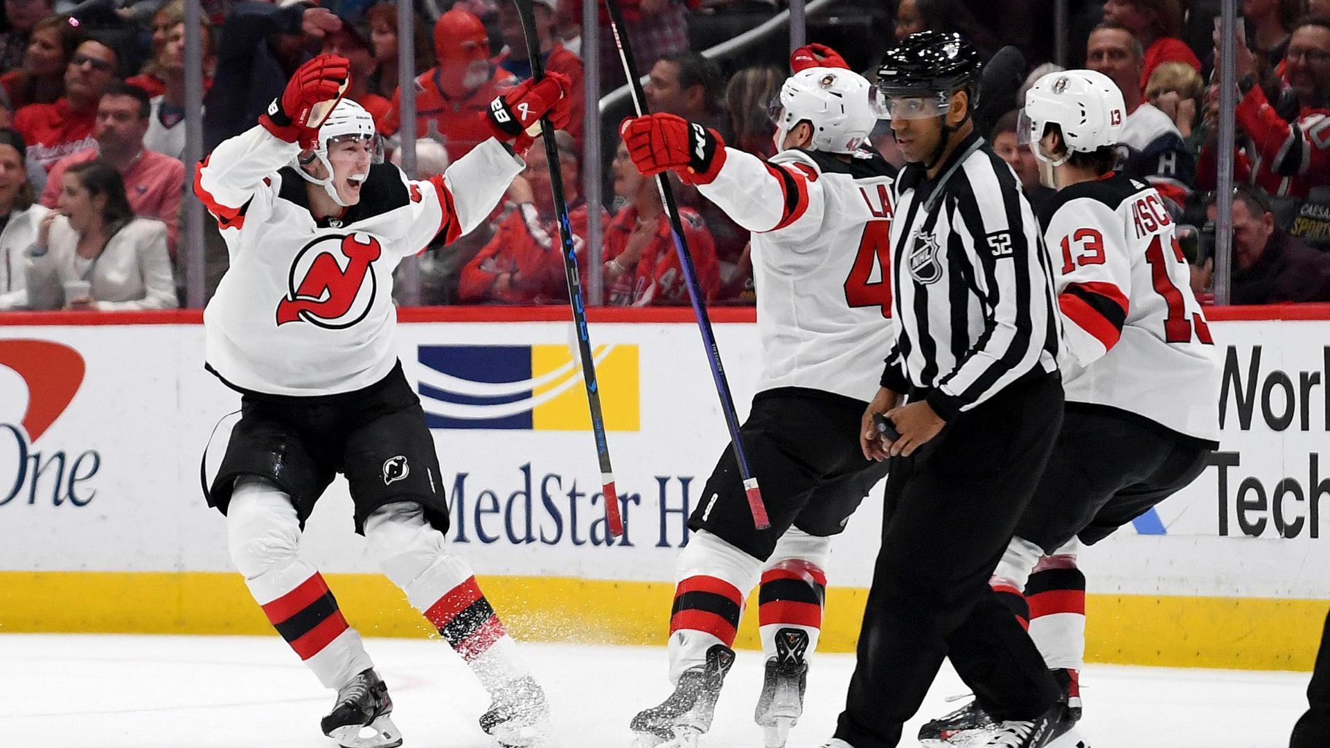 Devils beat Capitals in OT, will face Rangers in 1st round - ABC7 New York